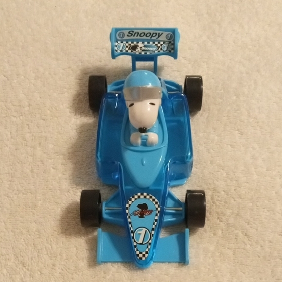 Peanuts | Toys | Snoopy Race Car Driver Toy | Poshmark